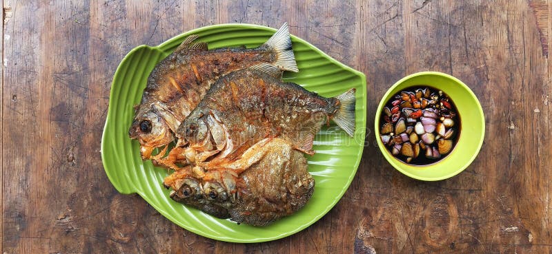 Fried Fish with Soy Sauce from Indonesia Stock Image - Image of dish ...