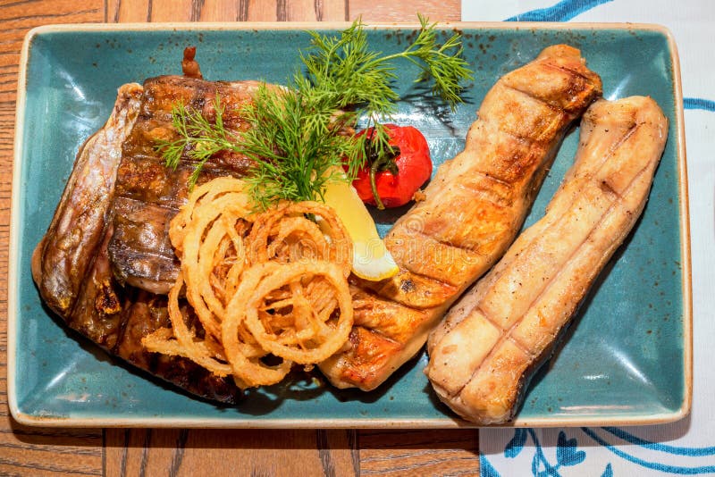 Fried freshwater catfish stock image. Image of fried - 92478521