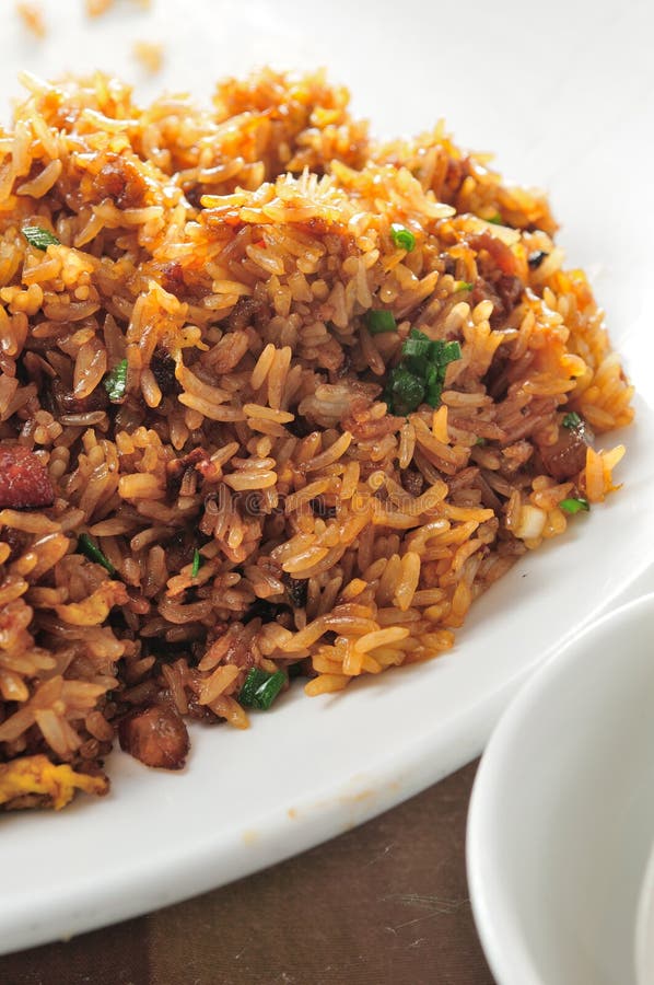 Fried Glutinous Rice Peanut Bean Sticky Rice Stock Image - Image of ...