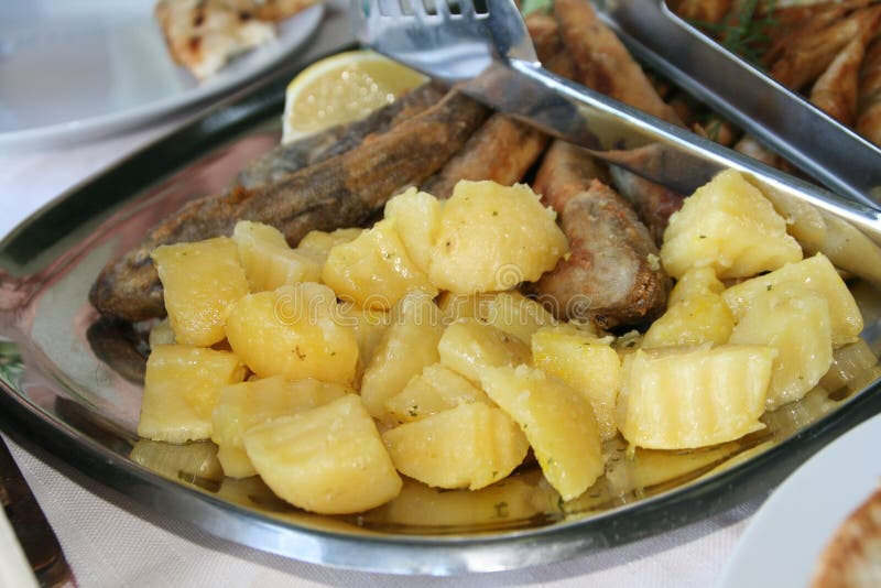 Fried goby fish stock image. Image of bulgarian, seafood - 26513191