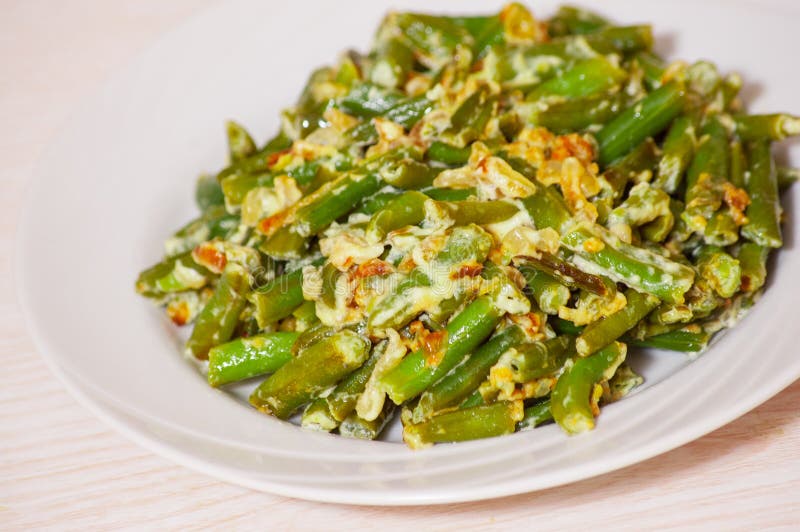 Fried green string beans stock photo. Image of health - 55944218