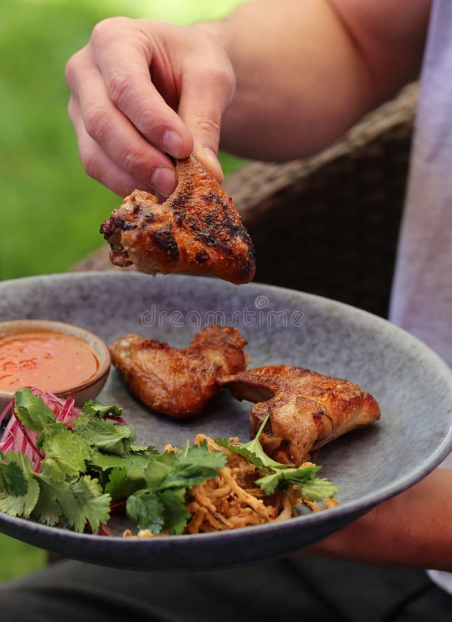 Fried grilled bbq meat stock image. Image of beef, food - 224830567