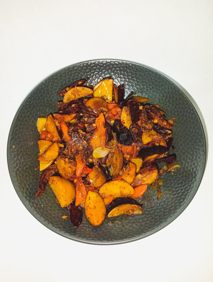 Fried Jering or Jengkol in Indonesia Stock Image - Image of fried ...