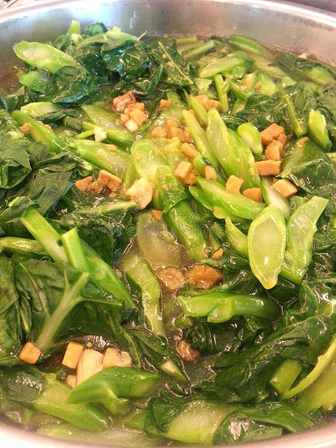 Kailan vegetables stock image. Image of organic, piece - 12556005