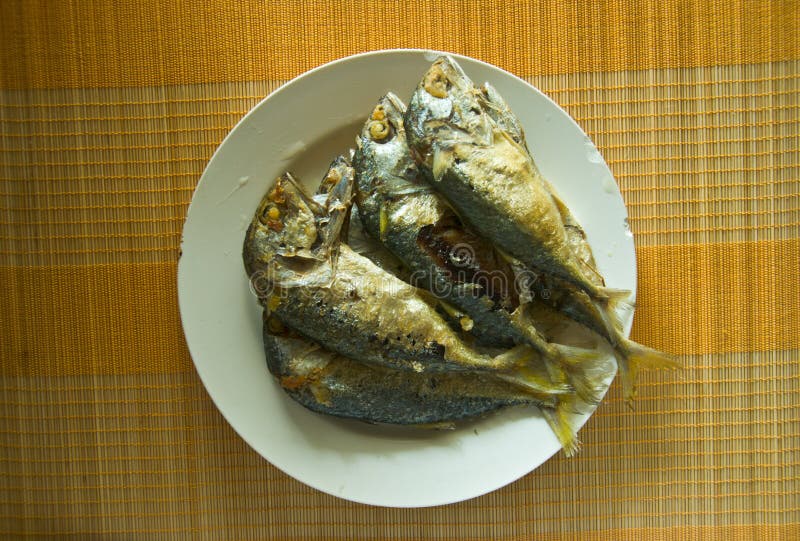 Fried Mackerel fish stock image. Image of stuffed, tradition - 38678613