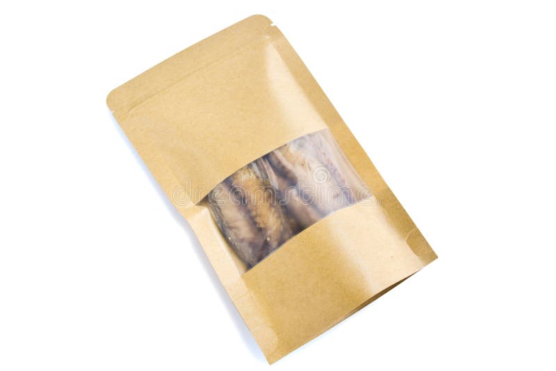 Fried Mackerel in Package on White Background 181106 0090 Stock Photo ...