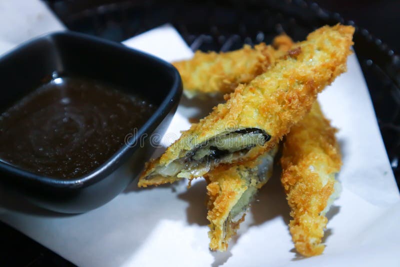 Fried Maki ,maki or Japanese Roll or Spring Rolls or Deep Fried Rolls ...