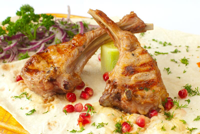 Fried meat stock photo. Image of meat, prepared, snack - 15769576