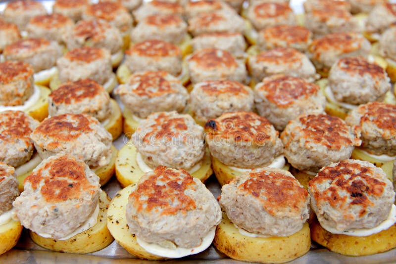 Fried meat balls snack stock photo. Image of large, cooked - 17145454