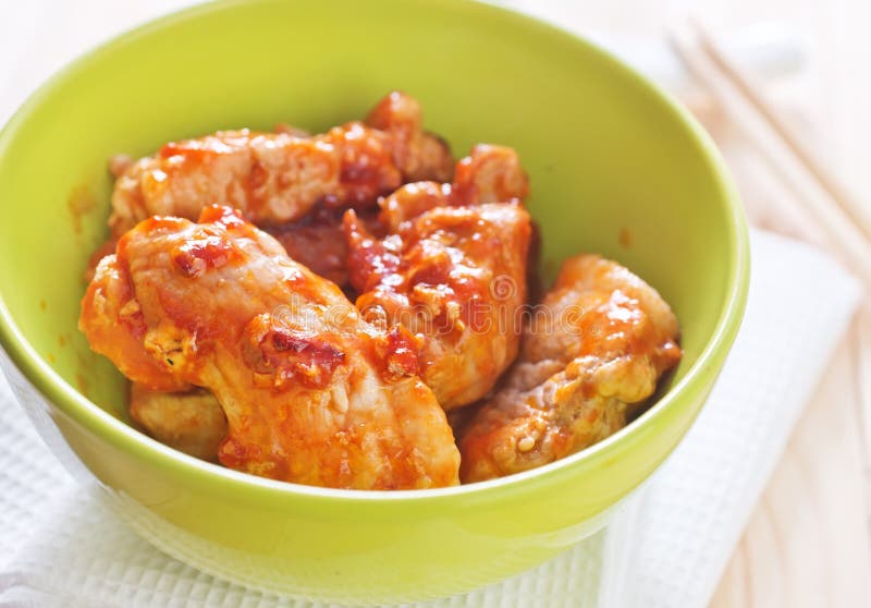 Fried meat stock image. Image of lunch, gourmet, meaty - 40592295
