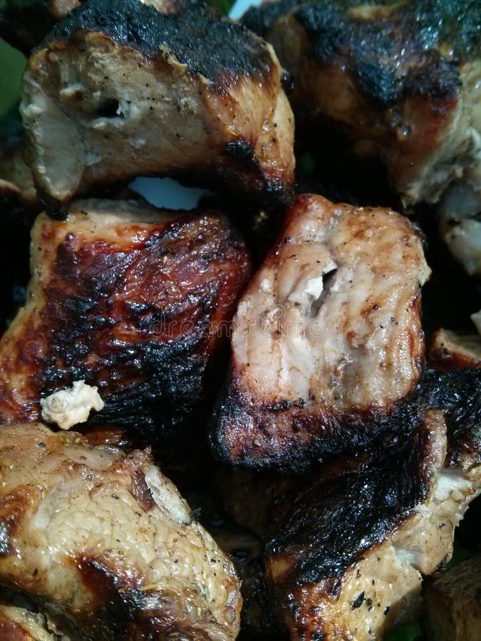 Meat texture on plate stock photo. Image of market, juicy - 289119524