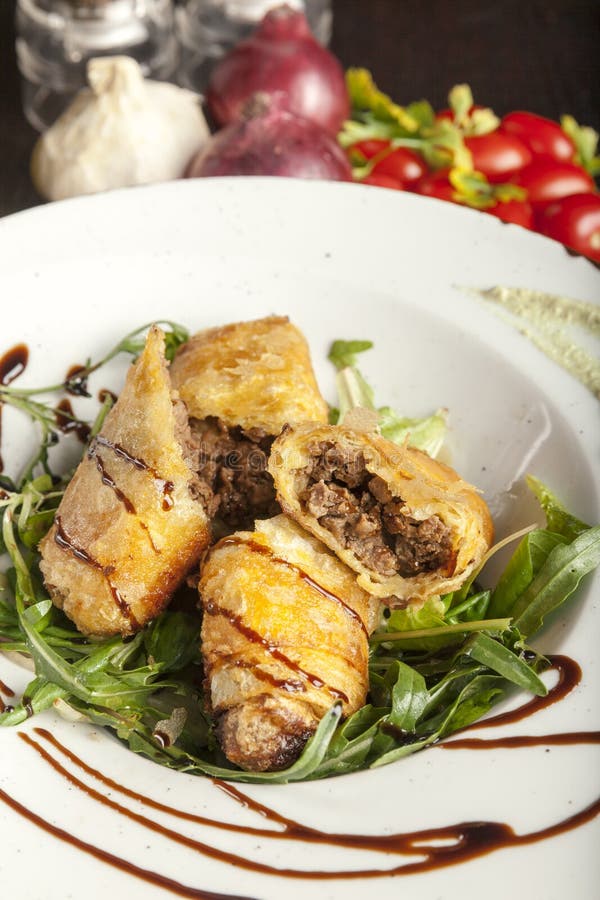 Fried minced meat stock image. Image of meatball, menu - 76711683