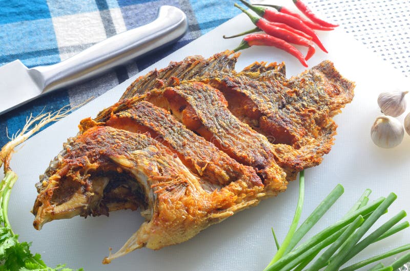 Red Tilapia Chopping Block Stock Photos - Free & Royalty-Free Stock ...