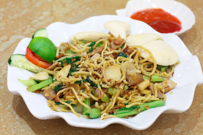 Fried noodle asian food stock image. Image of asian, food - 28851819