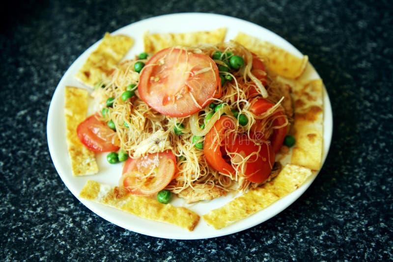 Fried noodles stock photo. Image of food, lunch, cooking - 13882398