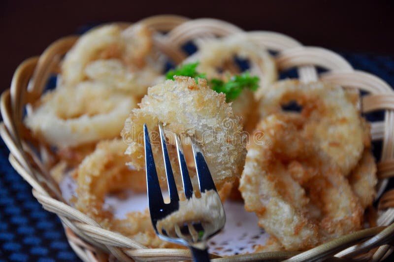 Fried Onion ring stock photo. Image of crispy, recipe - 104096362