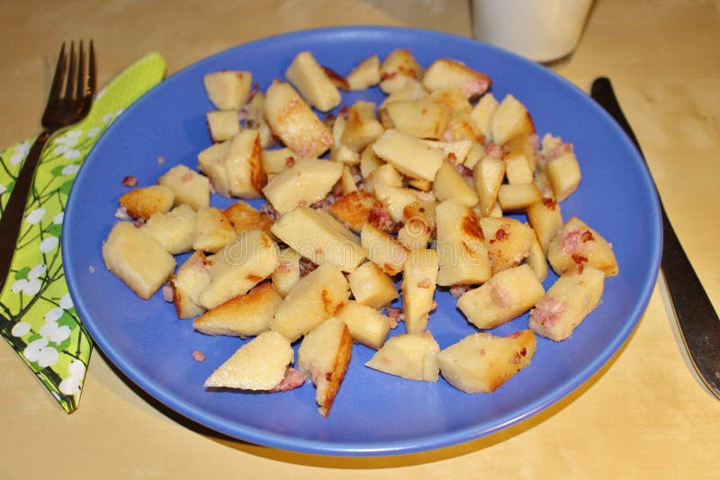 Fried palt stock photo. Image of good, food, dinners - 98954930