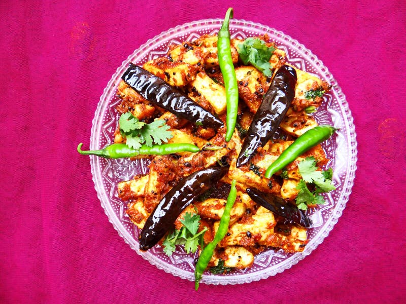 Fried paneer chunks stock image. Image of tofu, fried - 129364339