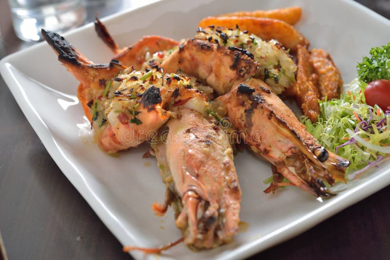 Fried pawn stock photo. Image of chinese, meal, double - 52188126