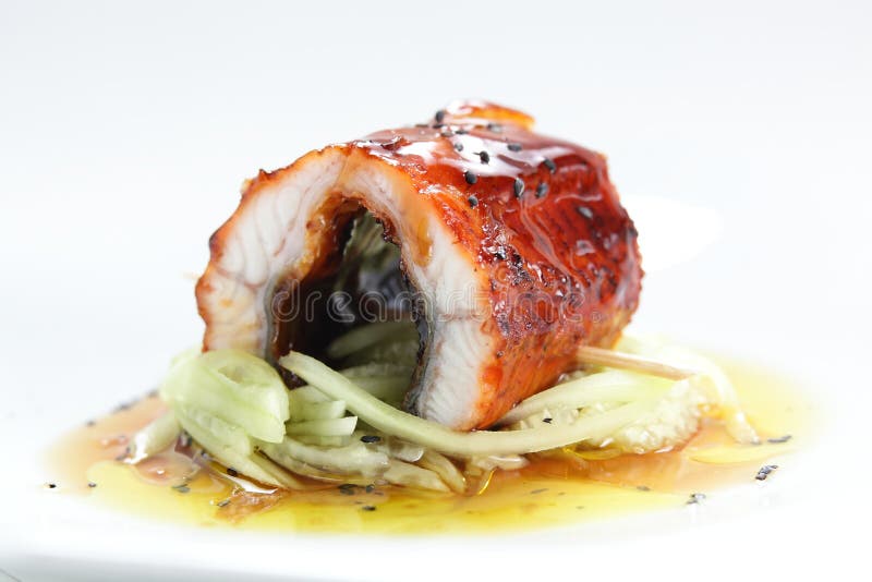 Fried peace of fish meat stock image. Image of meal, gourmet - 28324677