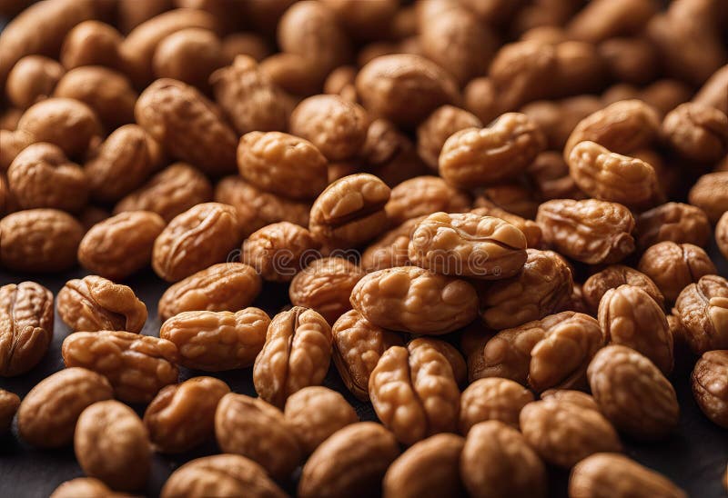 Fried peanuts stock illustration. Illustration of wood - 306344173