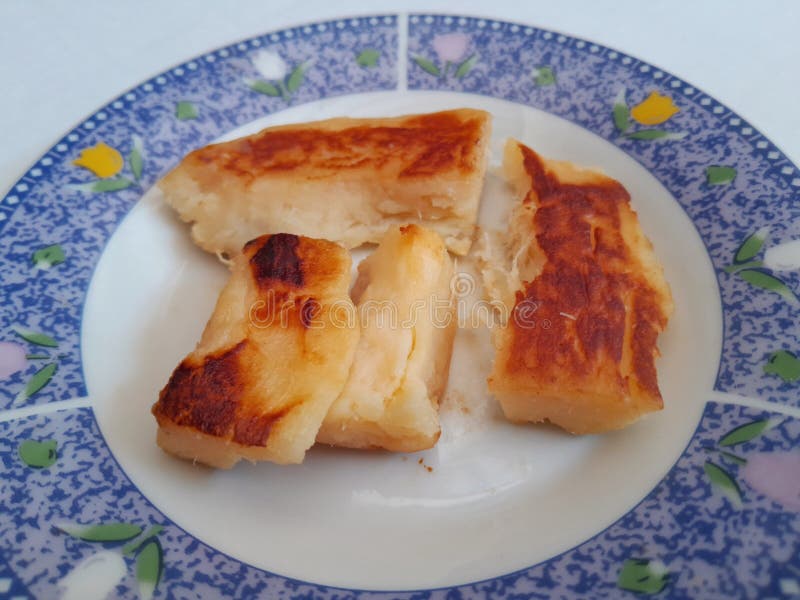 Fried Peuyeum, Fried Fermented Cassava. Stock Photo - Image of yeast ...