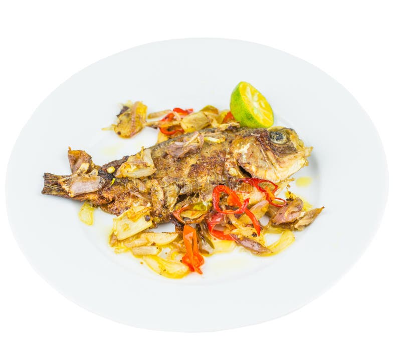 Fried Pickle Fish V stock photo. Image of protein, gourmet - 35188612