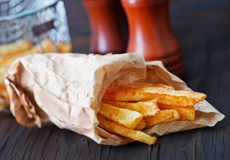 Sweet Potato Wedges Paper Bag Stock Photos - Free & Royalty-Free Stock ...