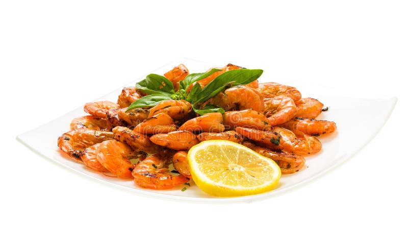 Fried prawn food stock image. Image of studio, asian - 58203723