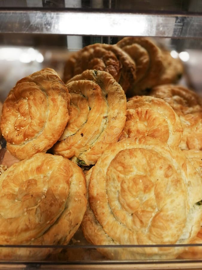 Fried Puff Pastry with Meat Stock Image - Image of fried, pastry: 204731623