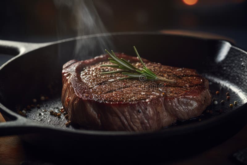 Fried Ribs Beef. Generate Ai Stock Illustration - Illustration of ...