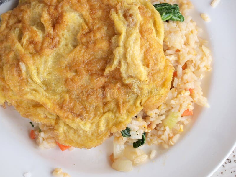 Fried rice food stock image. Image of lunch, fresh, cooked - 142777169