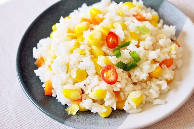 Fried rice stock photo. Image of health, close, asian - 57939800