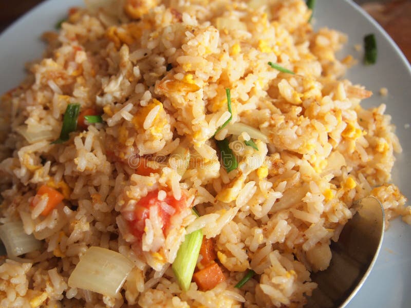 Fried rice stock photo. Image of chinese, dinner, fried - 176848886