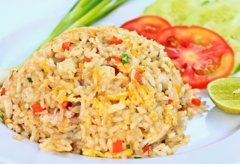 Fried rice stock photo. Image of chinese, meal, delicious - 1376012