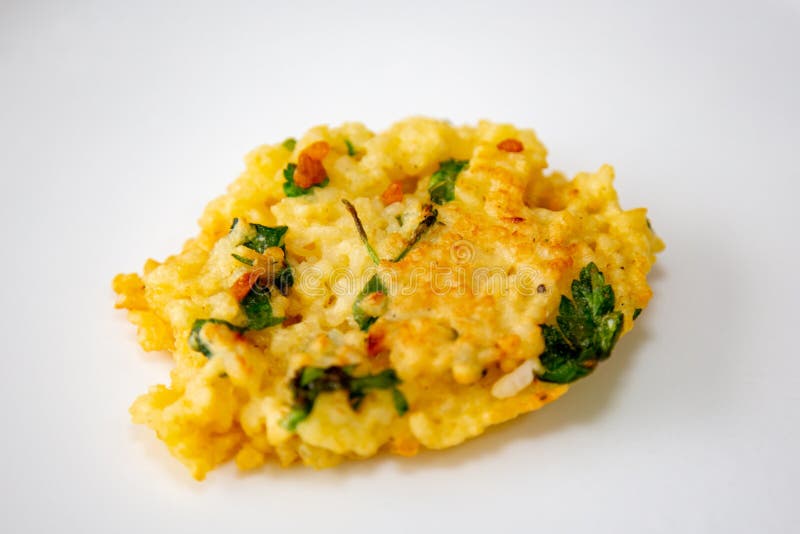Fried Rice Ball, Traditional Brazilian Snack Stock Photo - Image of ...