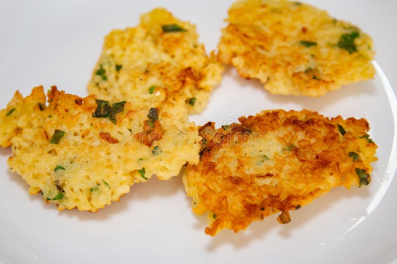 Fried Rice Ball, Traditional Brazilian Snack Stock Image - Image of ...