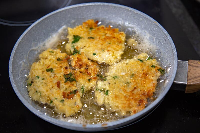 Fried Rice Ball, Traditional Brazilian Snack Stock Image - Image of ...