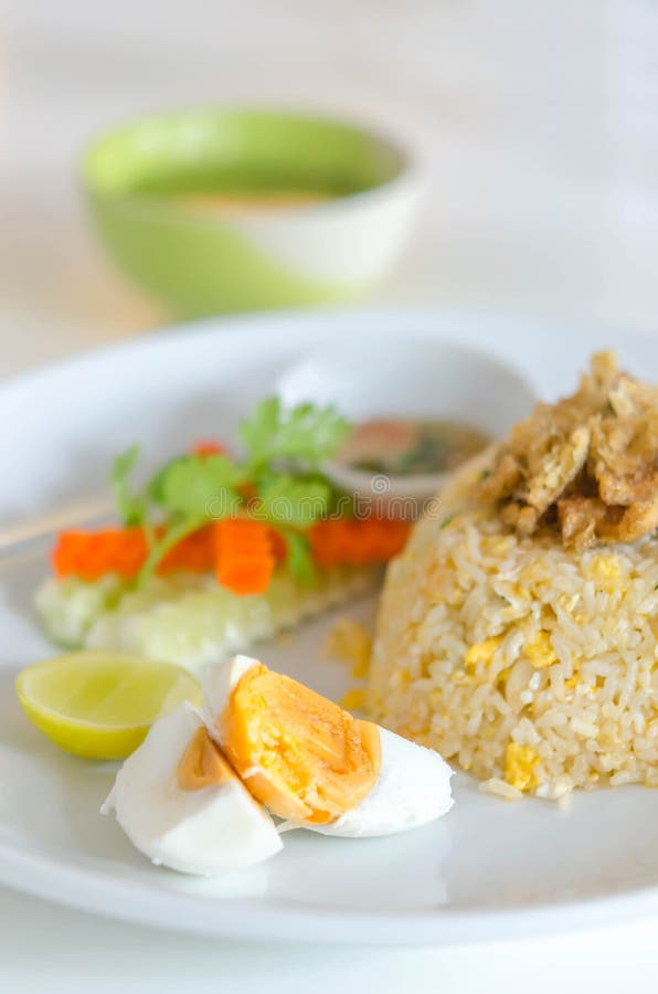 Fried rice stock photo. Image of fish, boiled, salted - 65612838