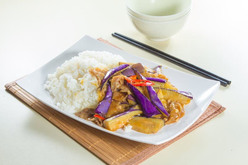 Fried rice stock image. Image of dinner, onion, horizontal - 83380103