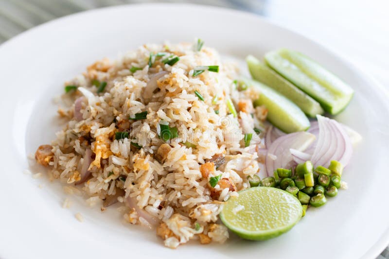 Fried Rice with Meat, Egg and Vegetables, Simply and Delicious Menu in ...