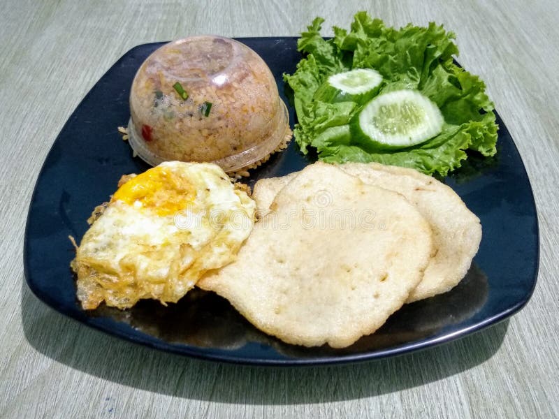 A Fried Rice Menu Set stock image. Image of simple, menu - 161131113