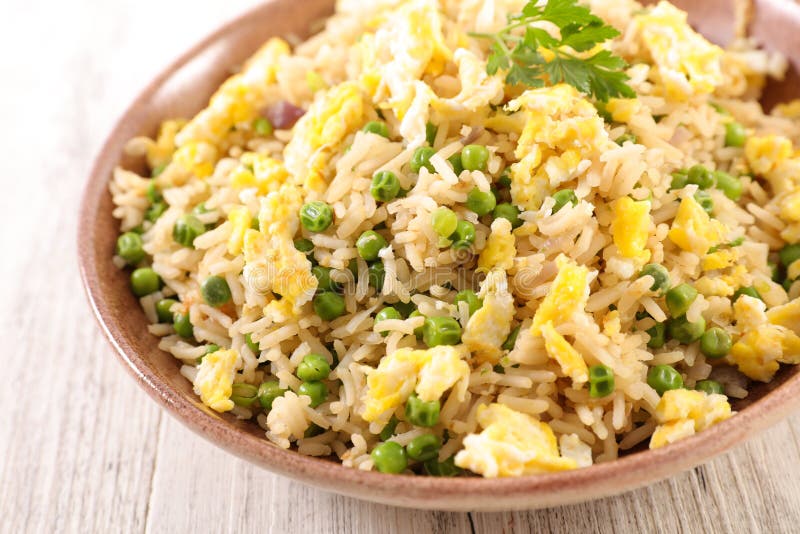 Fried rice stock image. Image of diet, mixed, food, vegetable - 120572607