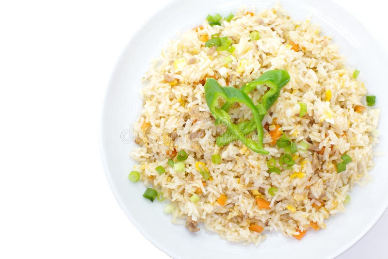 Fried rice stock photo. Image of green, fried, restaurant - 87701070