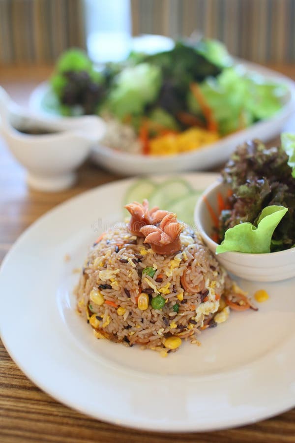 Fried rice stock image. Image of lunch, living, breakfast - 31895033