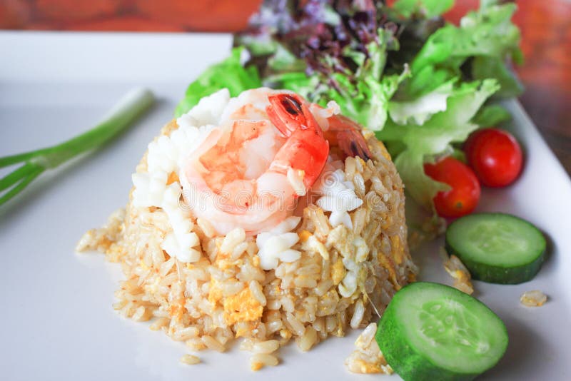 Thai rice food stock image. Image of lunch, fried, meal - 40610985