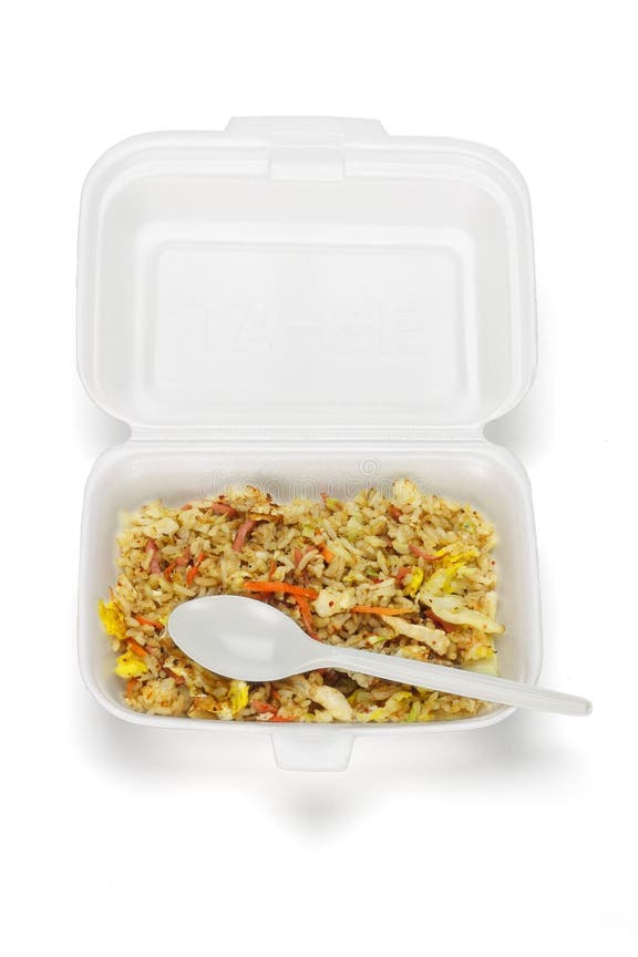 Fried Chicken Rice Styrofoam Box Stock Photos - Free & Royalty-Free ...