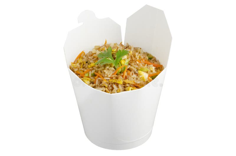 Fried rice take out stock photo. Image of delicious, taste - 25440540