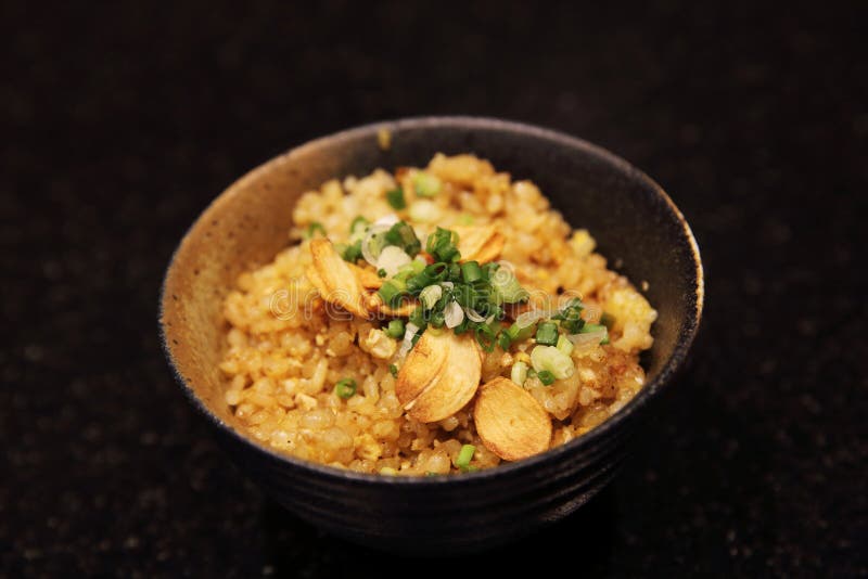 Fried Rice Teppanyaki Japanese Cooking Stock Photo - Image of asian ...