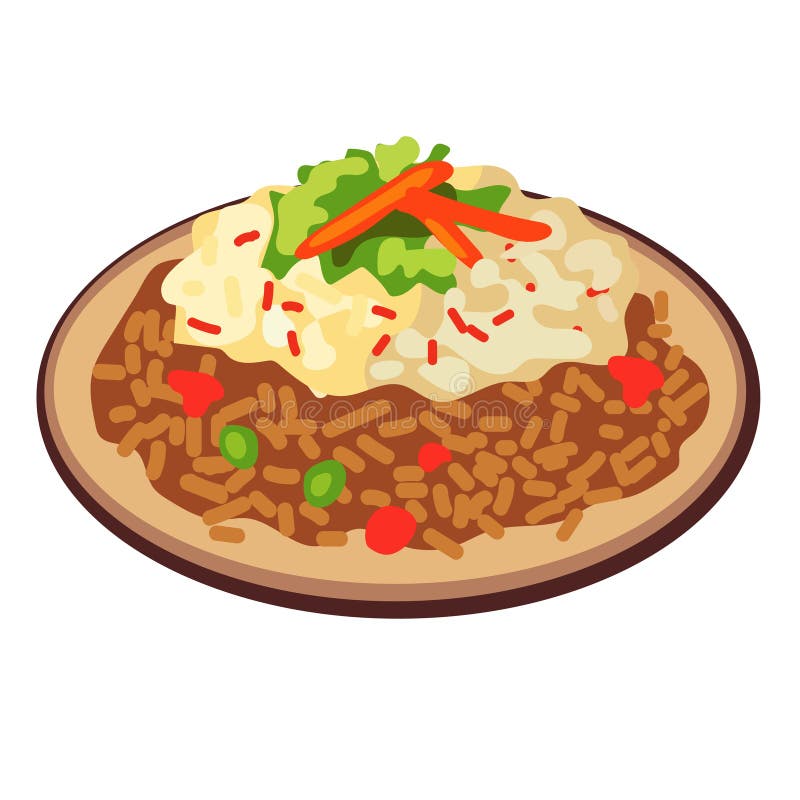 Fried Rice Vector Stock Illustrations – 4,686 Fried Rice Vector Stock ...